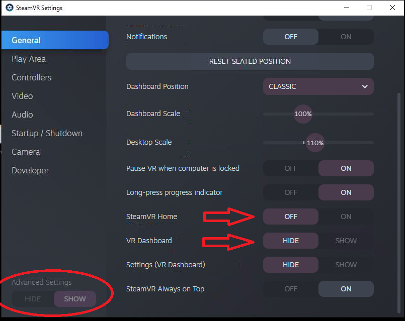 Initial Setup | vrCAVE Operation Guide